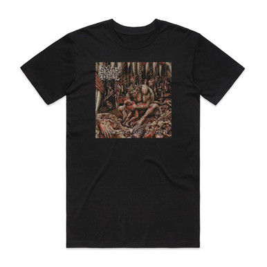 Severe Torture Feasting On Blood Album Cover T-Shirt Black