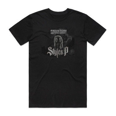 Styles P Phantom And The Ghost Album Cover T-Shirt Black