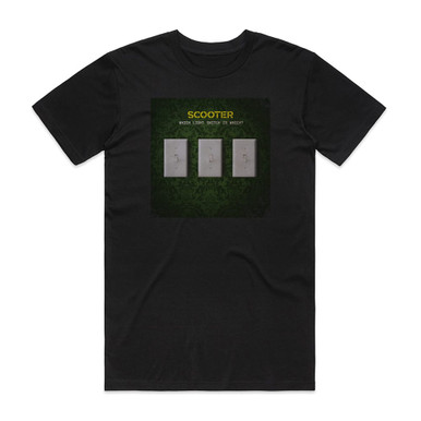 Scooter Which Light Switch Is Which Album Cover T-Shirt Black