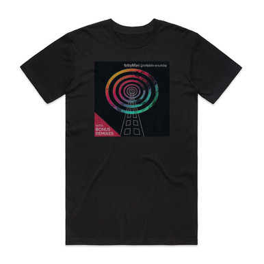 tobyMac Portable Sounds Album Cover T-Shirt Black