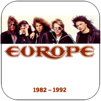 Europe 1982 1992-2 Album Cover Sticker