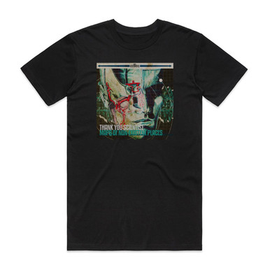 Thank You Scientist Maps Of Non Existent Places Album Cover T-Shirt Black