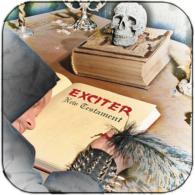 Exciter New Testament Album Cover Sticker