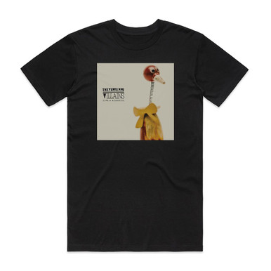 The Verve Pipe Villains Live Acoustic Album Cover T-Shirt Black