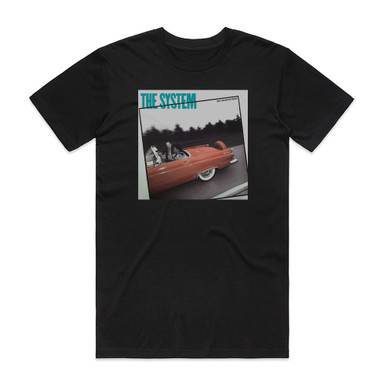 The System Dont Disturb This Groove Album Cover T-Shirt Black