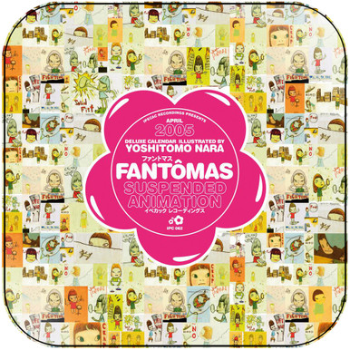 Fantomas Suspended Animation Album Cover Sticker