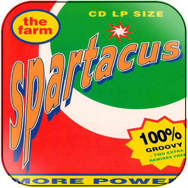 The Farm Spartacus Album Cover Sticker