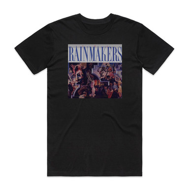 The Rainmakers The Rainmakers Album Cover T-Shirt Black