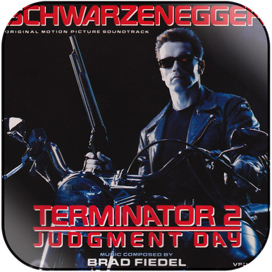 Brad Fiedel Terminator 2 Judgment Day Album Cover Sticker