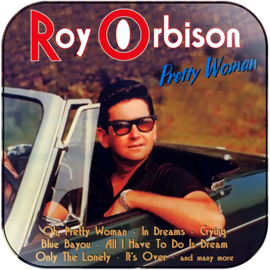 Roy Orbison Pretty Woman Album Cover Sticker