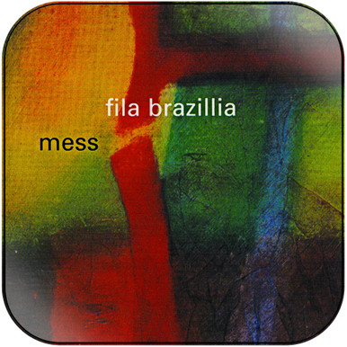 Fila Brazillia Mess Album Cover Sticker