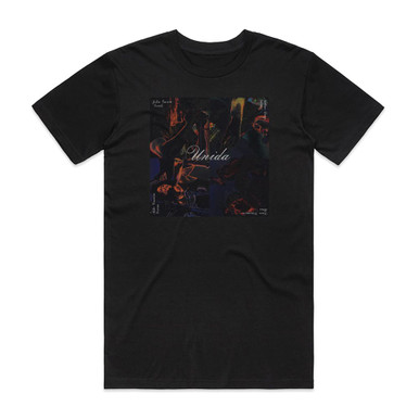 Unida The Great Divide Album Cover T-Shirt Black
