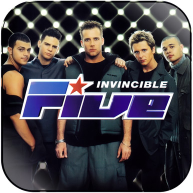 Five Invincible Album Cover Sticker