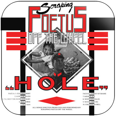 Foetus Hole Album Cover Sticker