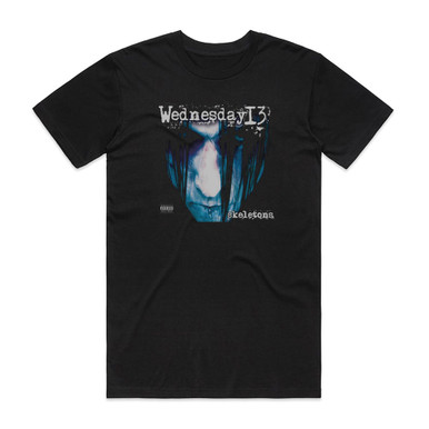 Wednesday 13 Skeletons 2 Album Cover T-Shirt Black