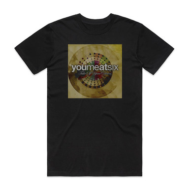 You Me At Six Take Off Your Colours 1 Album Cover T-Shirt Black