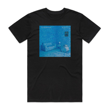 Zimbra Azul Album Cover T-Shirt Black