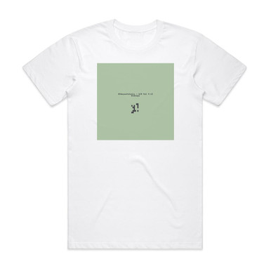 65daysofstatic Endings Album Cover T-Shirt White