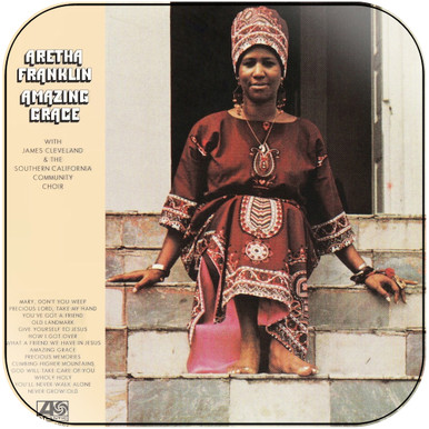 Aretha Franklin Amazing Grace Album Cover Sticker