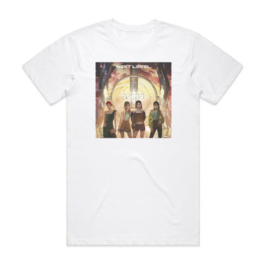 aespa Next Level Album Cover T-Shirt White