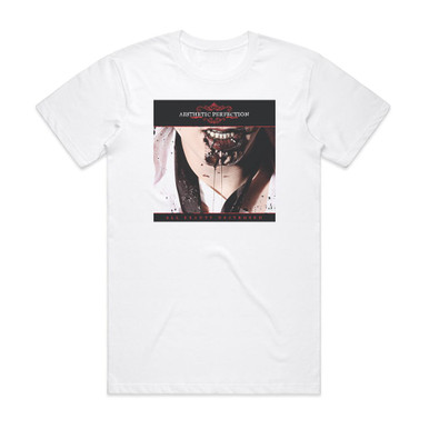 Aesthetic Perfection All Beauty Destroyed Album Cover T-Shirt White