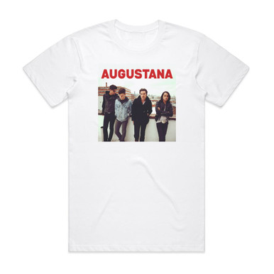Augustana Augustana Album Cover T-Shirt White