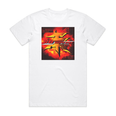Atari Teenage Riot 60 Second Wipe Out Album Cover T-Shirt White