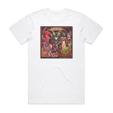 Bongripper Satan Worshipping Doom Album Cover T-Shirt White