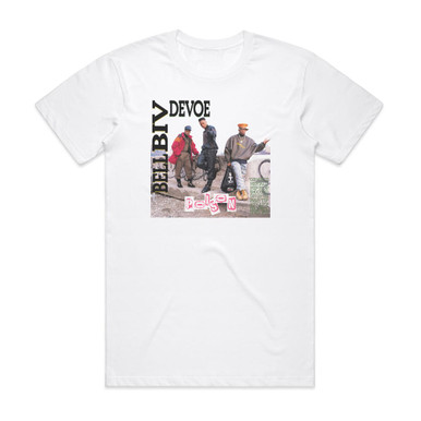 Bell Biv DeVoe Poison Album Cover T-Shirt White