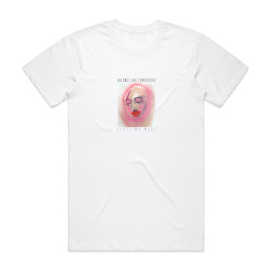 Balance and Composure Light We Made Album Cover T-Shirt White