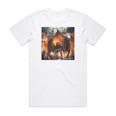Battle Beast Unholy Savior Album Cover T-Shirt White