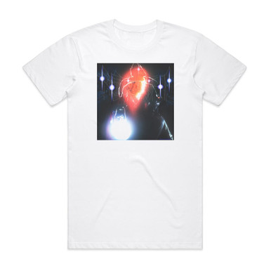 Bladee Red Light Album Cover T-Shirt White
