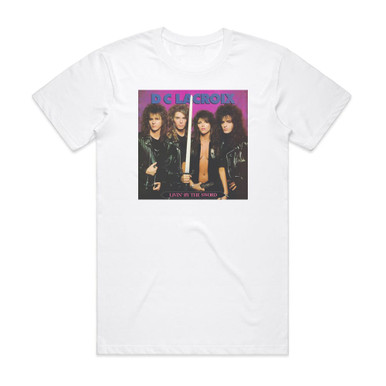 DC Lacroix Livin By The Sword Album Cover T-Shirt White