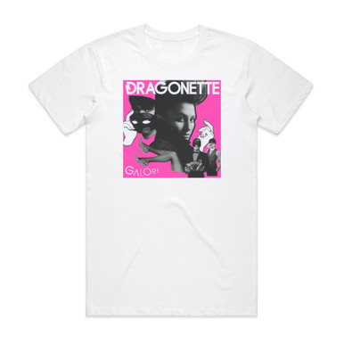 Dragonette Galore Album Cover T-Shirt White