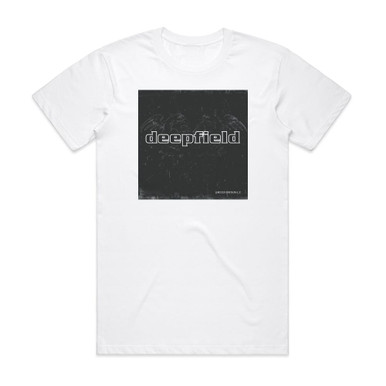 Deepfield Limited Release Ep Album Cover T-Shirt White