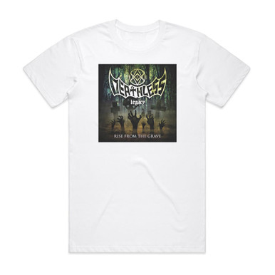 Deathless Legacy Rise From The Grave Album Cover T-Shirt White
