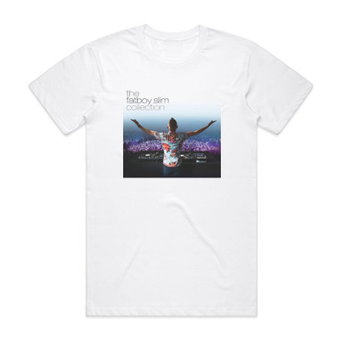 Fatboy Slim The Fatboy Slimnorman Cook Collection Album Cover T-Shirt White