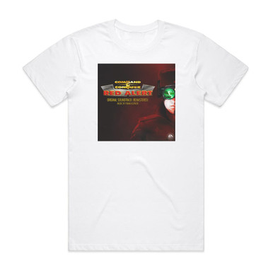 Frank Klepacki Command Conquer Red Alert Album Cover T-Shirt White