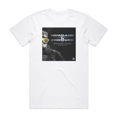 Frank Klepacki Command Conquer Original Soundtrack Remastered Album Cover T-Shirt White
