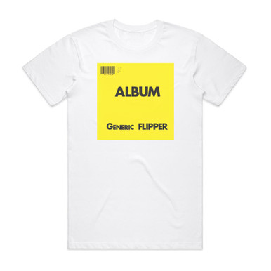 Flipper Album Generic Flipper Album Cover T-Shirt White