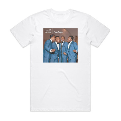 Four Tops The Definitive Collection Album Cover T-Shirt White