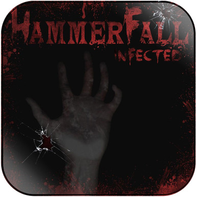 HammerFall Infected-2 Album Cover Sticker