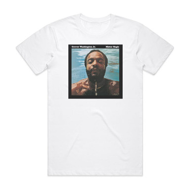 Grover Washington Jr Mister Magic Album Cover T-Shirt White
