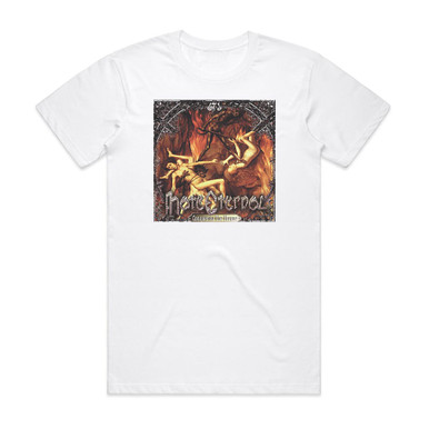 Hate Eternal Conquering The Throne Album Cover T-Shirt White