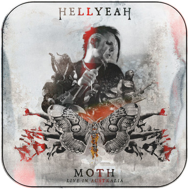 Hellyeah Moth Live In Australia Album Cover Sticker