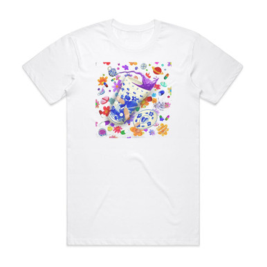 Juice WRLD Fine China Album Cover T-Shirt White