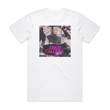 Junior Caldera Debut Album Cover T-Shirt White