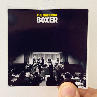 The National Boxer Album Cover Sticker