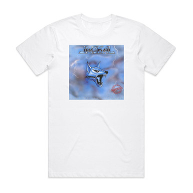 Jackal Cry Of The Jackal Album Cover T-Shirt White