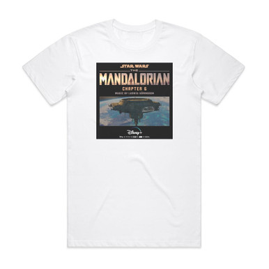 Ludwig Goransson The Mandalorian Chapter 6 Album Cover T-Shirt White